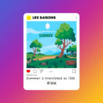 Names of the Seasons in French - les saisons